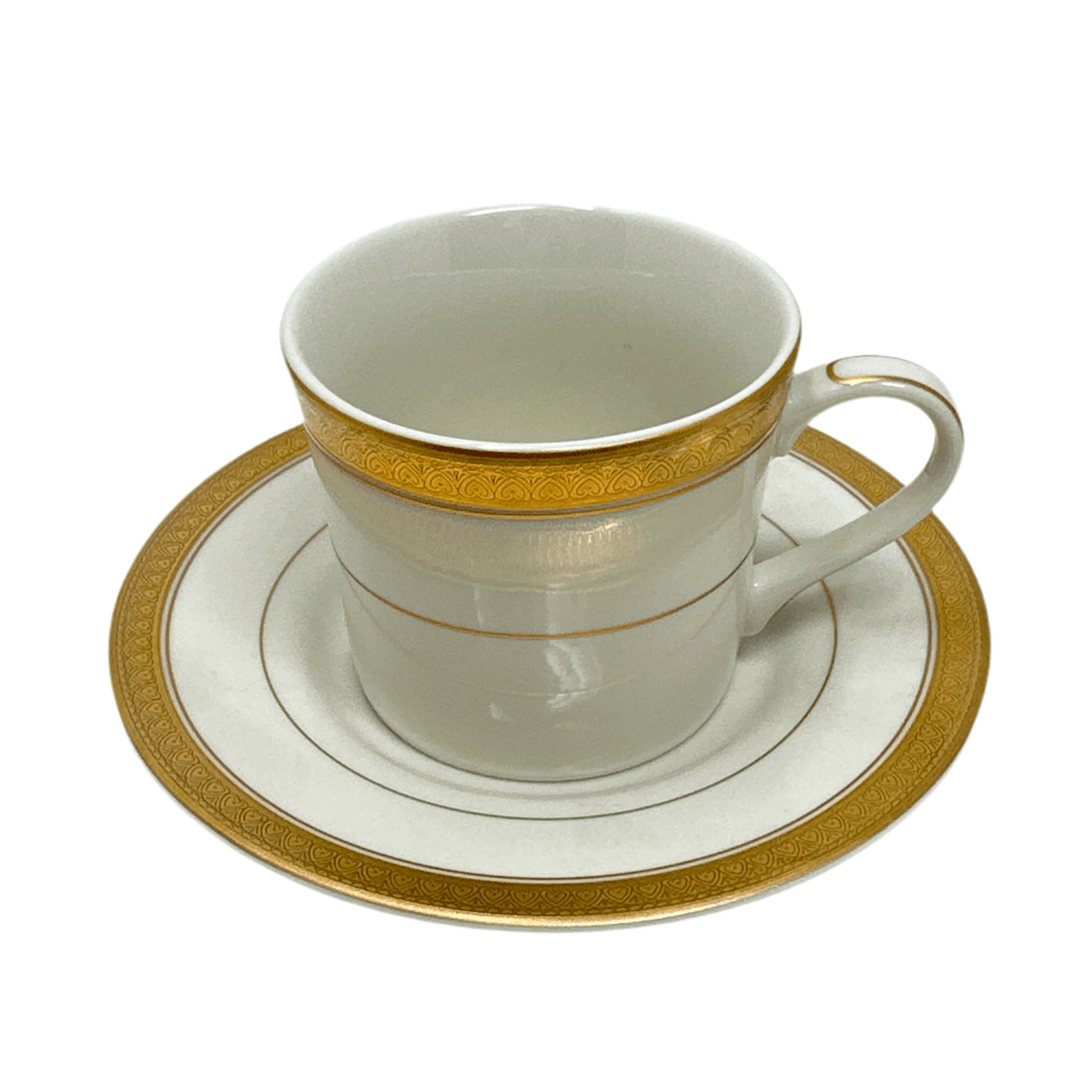 Mikasa Palatial Gold Espresso Cup & Saucer - Kitchen Smart