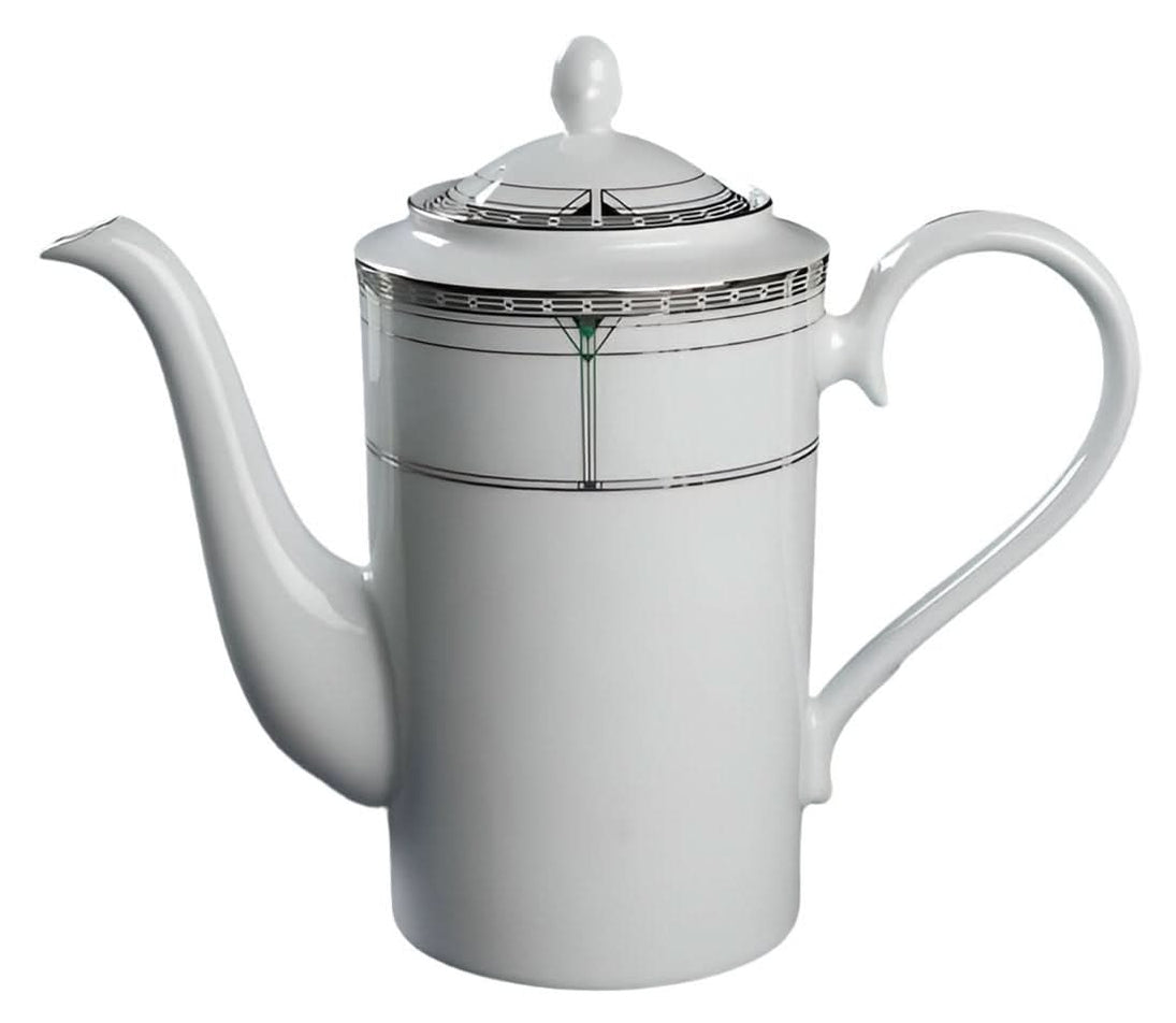 Noritake Palmer Platinum Coffee Pot w / Lid - Kitchen Smart