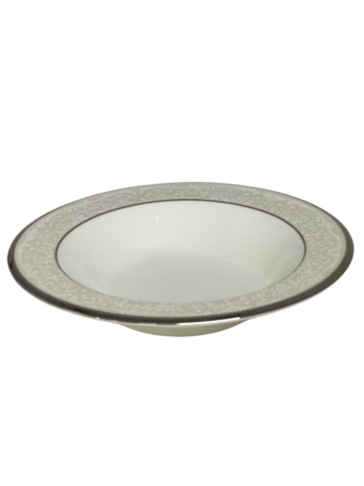 Noritake Silver Palace Rim Soup Plate - Kitchen Smart