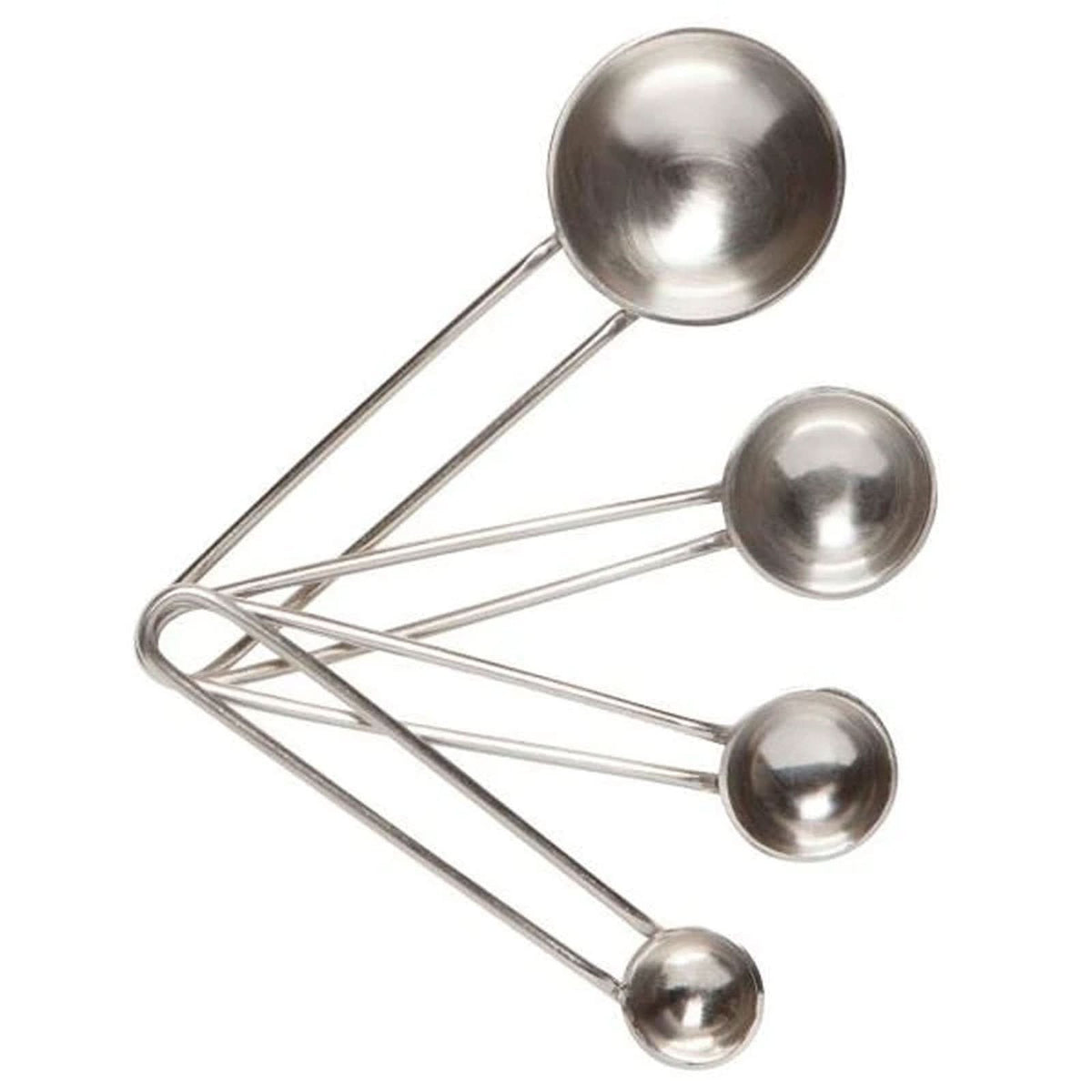 Now Designs Stainless Measuring Spoons - Set of 4 - Kitchen Smart