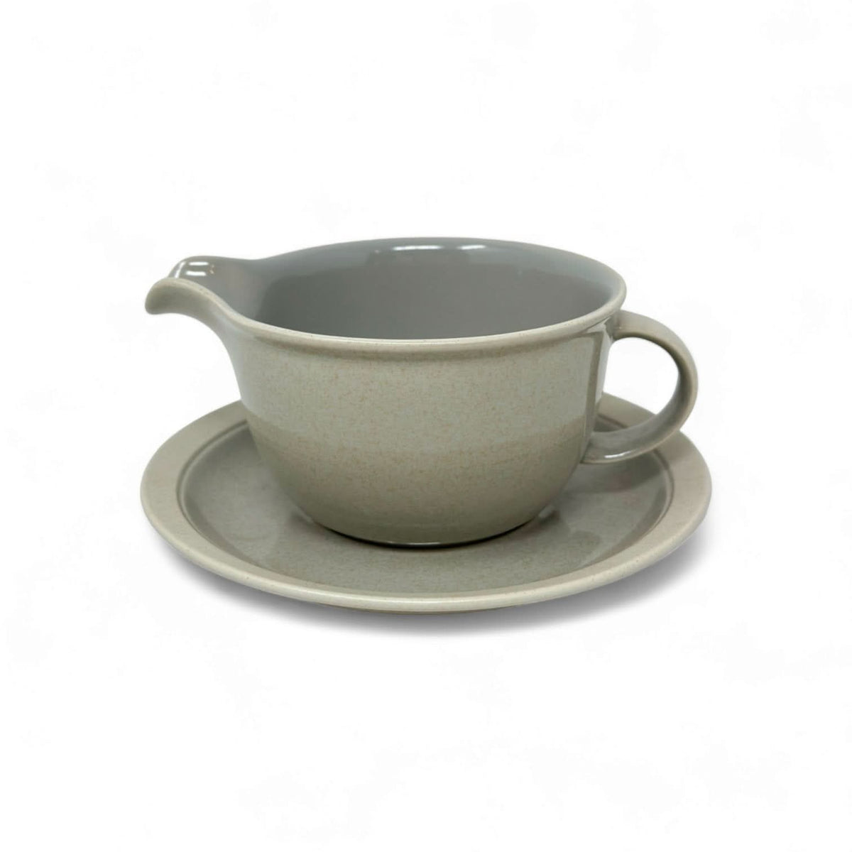 Mikasa New Port Mist Gravy Boat w / Stand - Kitchen Smart