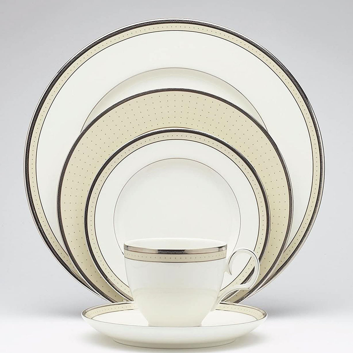 Noritake Cameroon Sand - 5 Piece Place Setting - Kitchen Smart