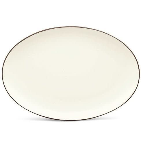Noritake Colorwave Chocolate Oval Platter - Kitchen Smart