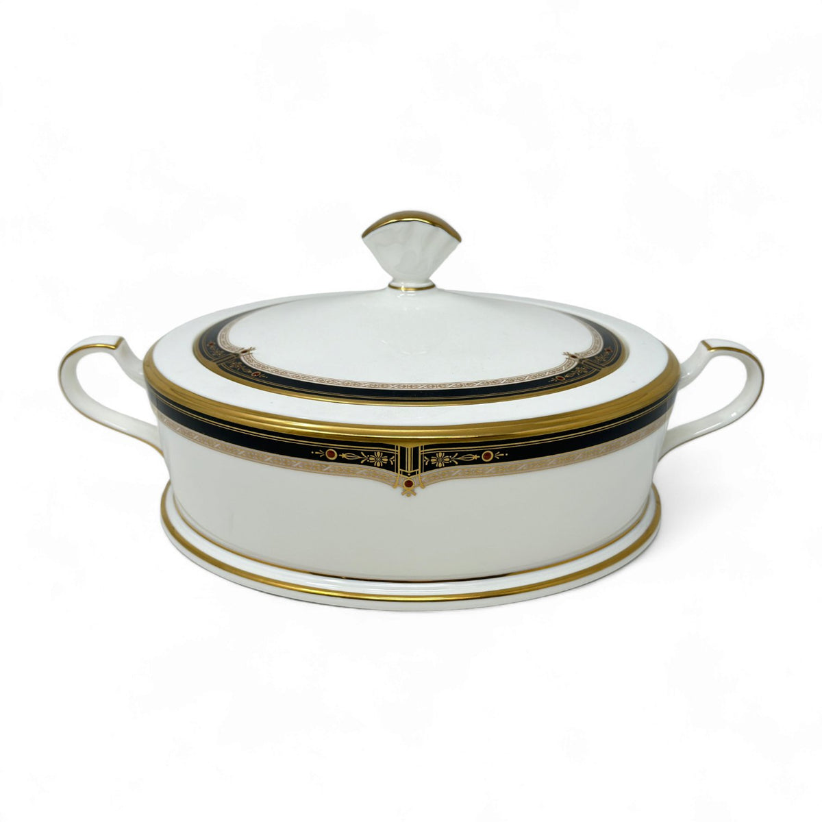 Noritake Gold and Sable Covered Vegetable - Kitchen Smart