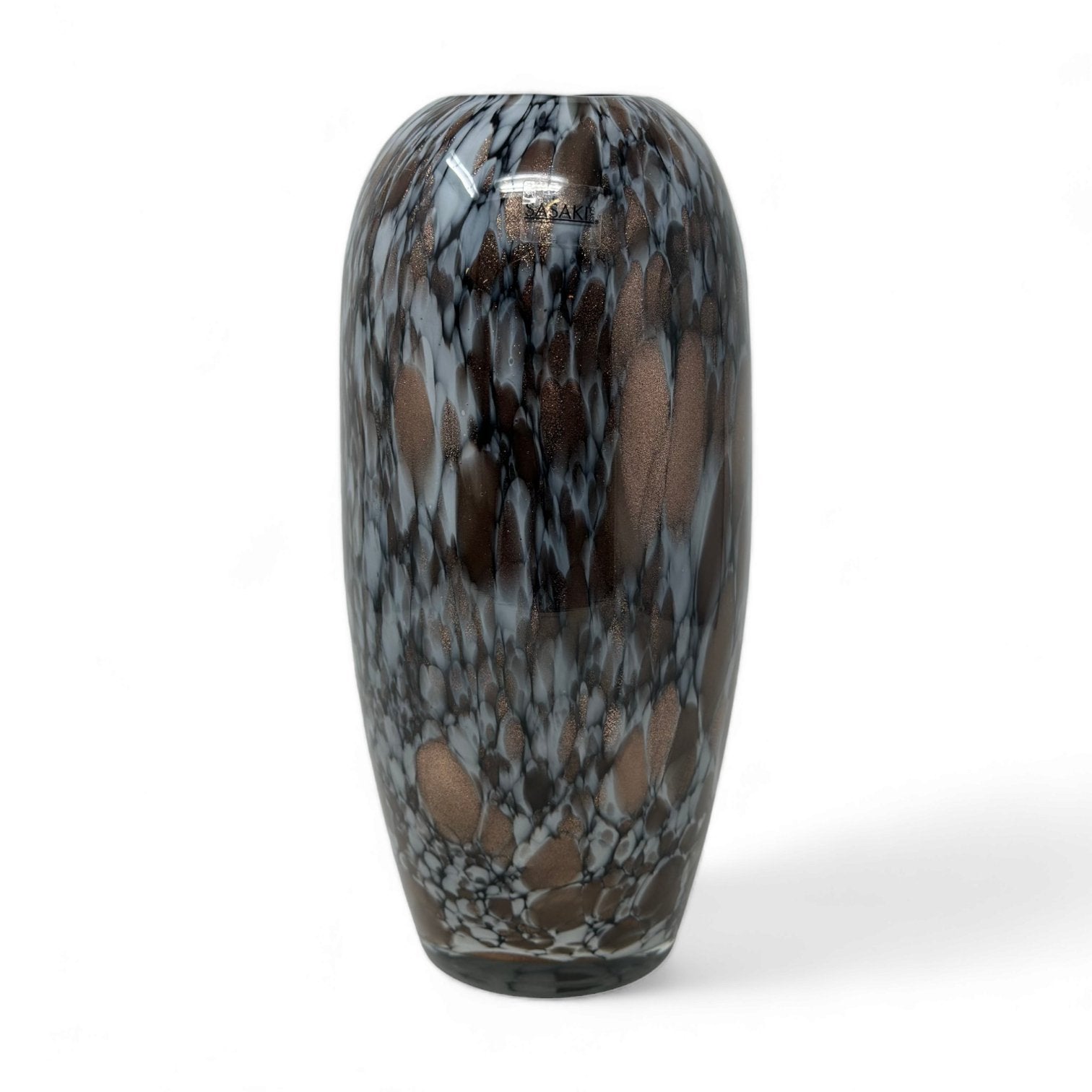 Sasaki Kyoto Bronze Art Glass Vase - Kitchen Smart