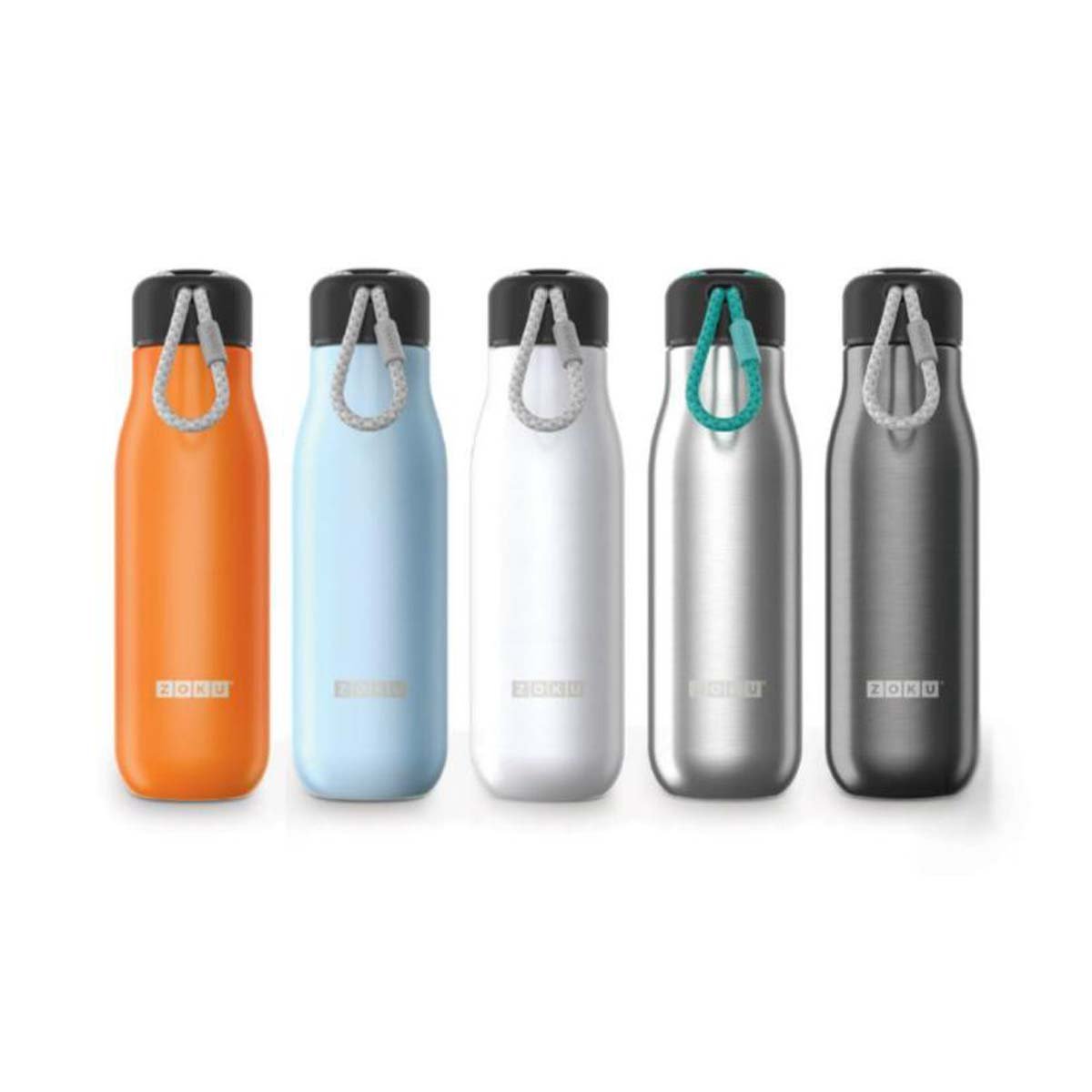 Zoku Stainless Steel Hydration Bottle - Kitchen Smart